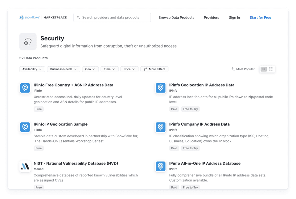 AI Data Cloud for Cybersecurity | Snowflake
