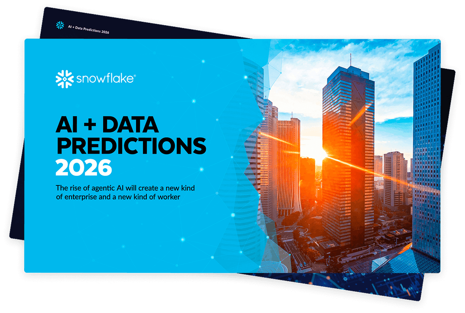 Snowflake AI + Data Predictions 2026