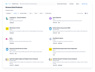 Snowflake Marketplace for Consumers