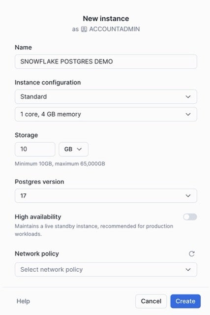 Snowflake Postgres is Now Available in Public Preview