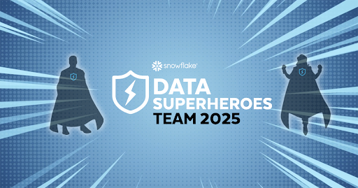 Snowflake、2025「Snowflake Data Superheroes」を決定