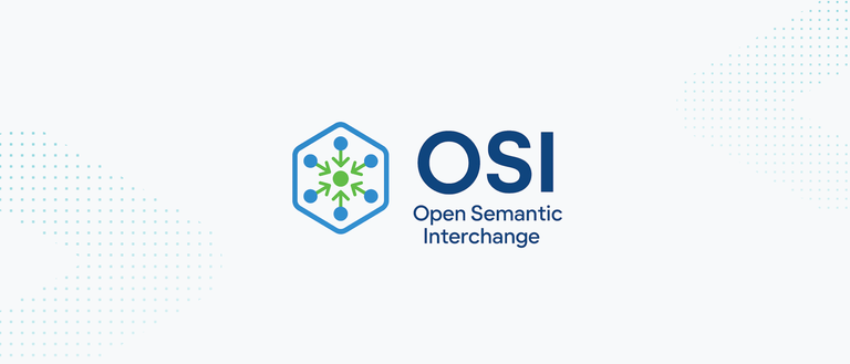 Open Semantic Interchange (OSI) Specification Finalized | Unified Semantics