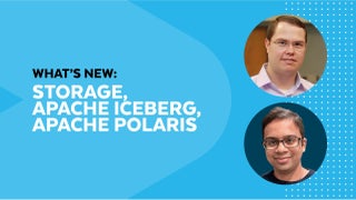 What Are Apache Iceberg Tables?