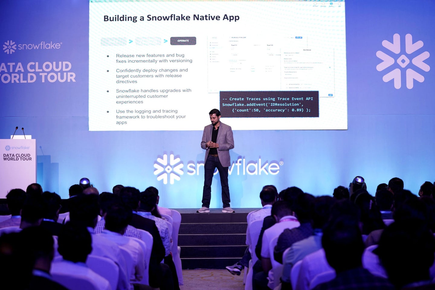 Snowflake World Tour 2025 – Bangalore