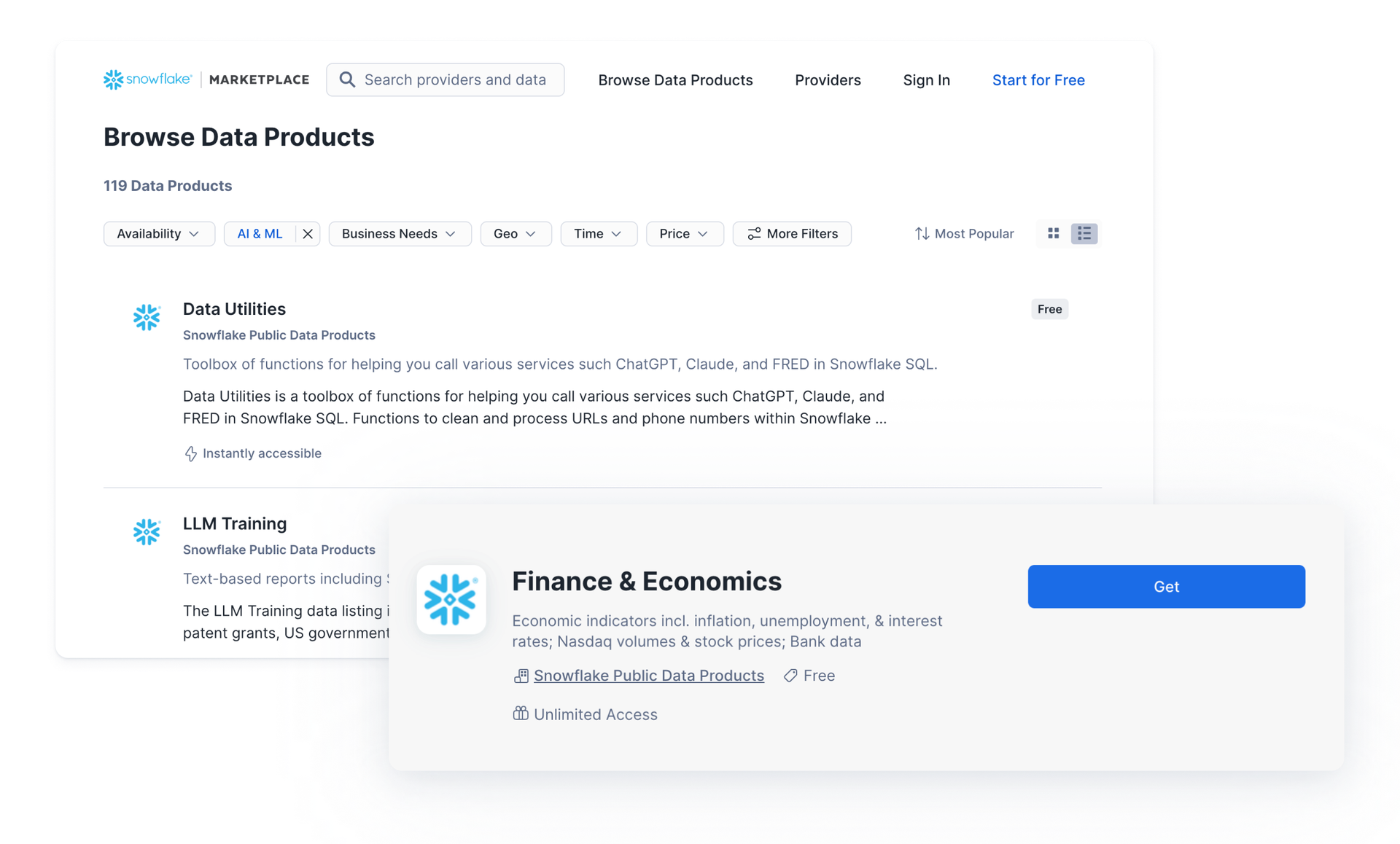 Snowflake for Applications and Collaboration