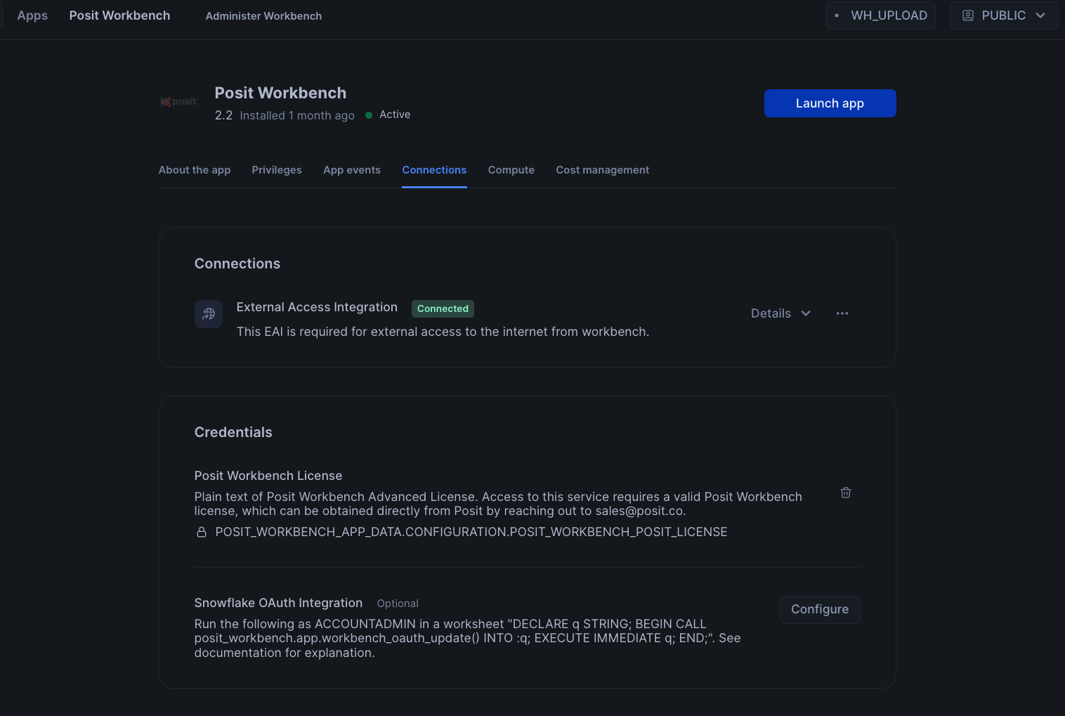 Analyze Data with R using Posit Workbench and Snowflake
