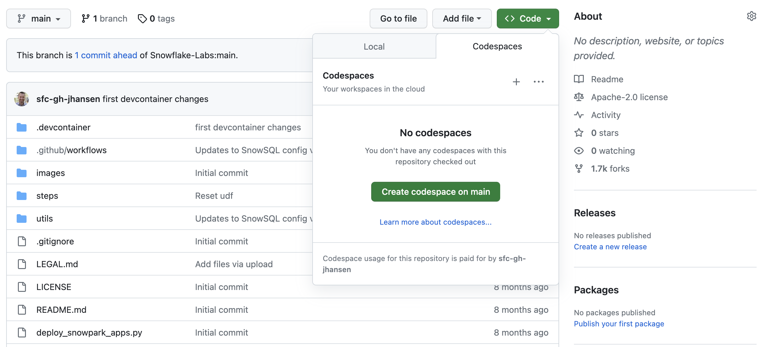 Data Engineering Pipelines with Snowpark Python