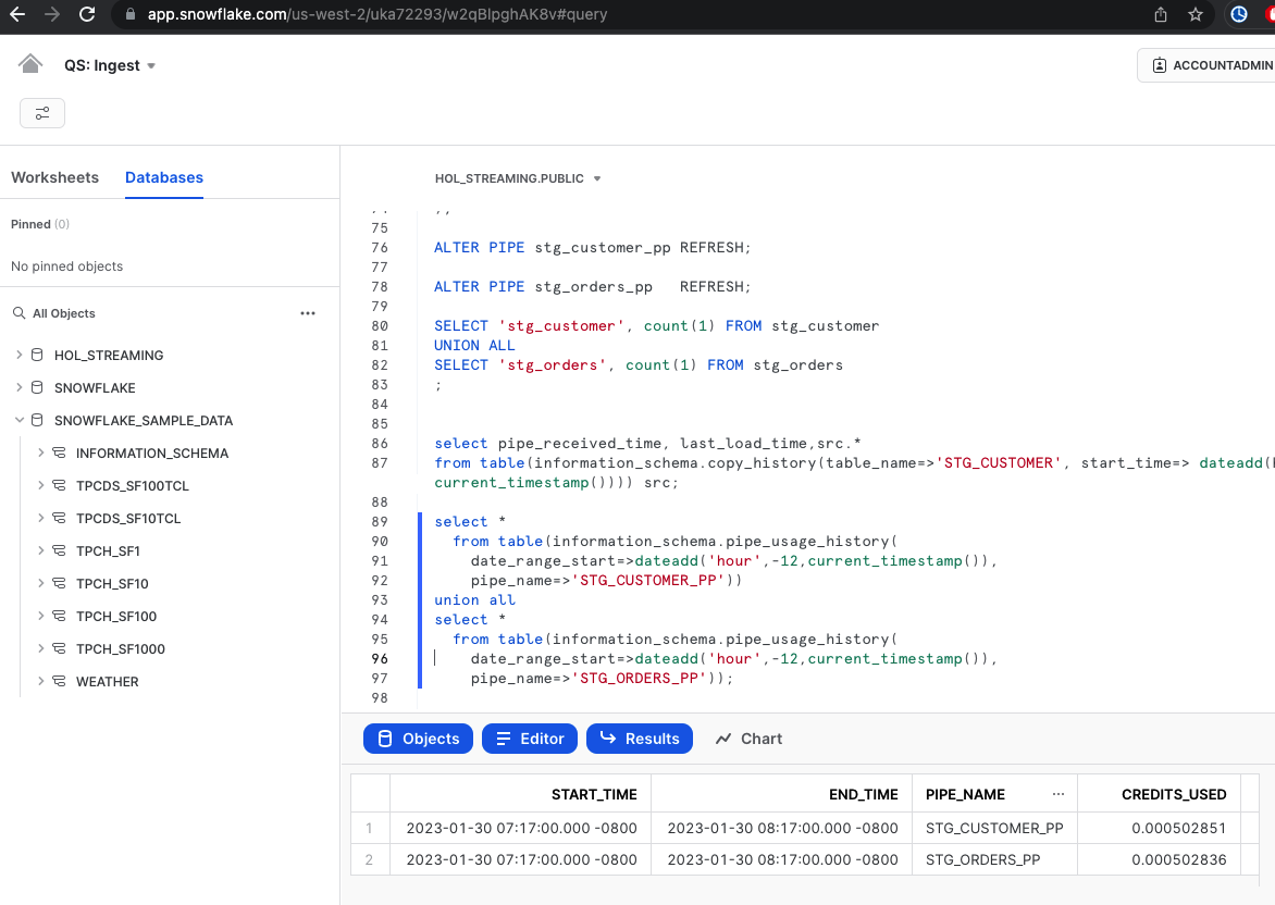 Streaming Data Integration with Snowflake