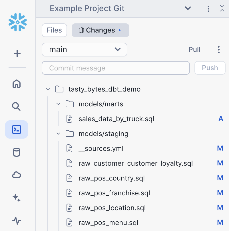 Exploring dbt Projects on Snowflake