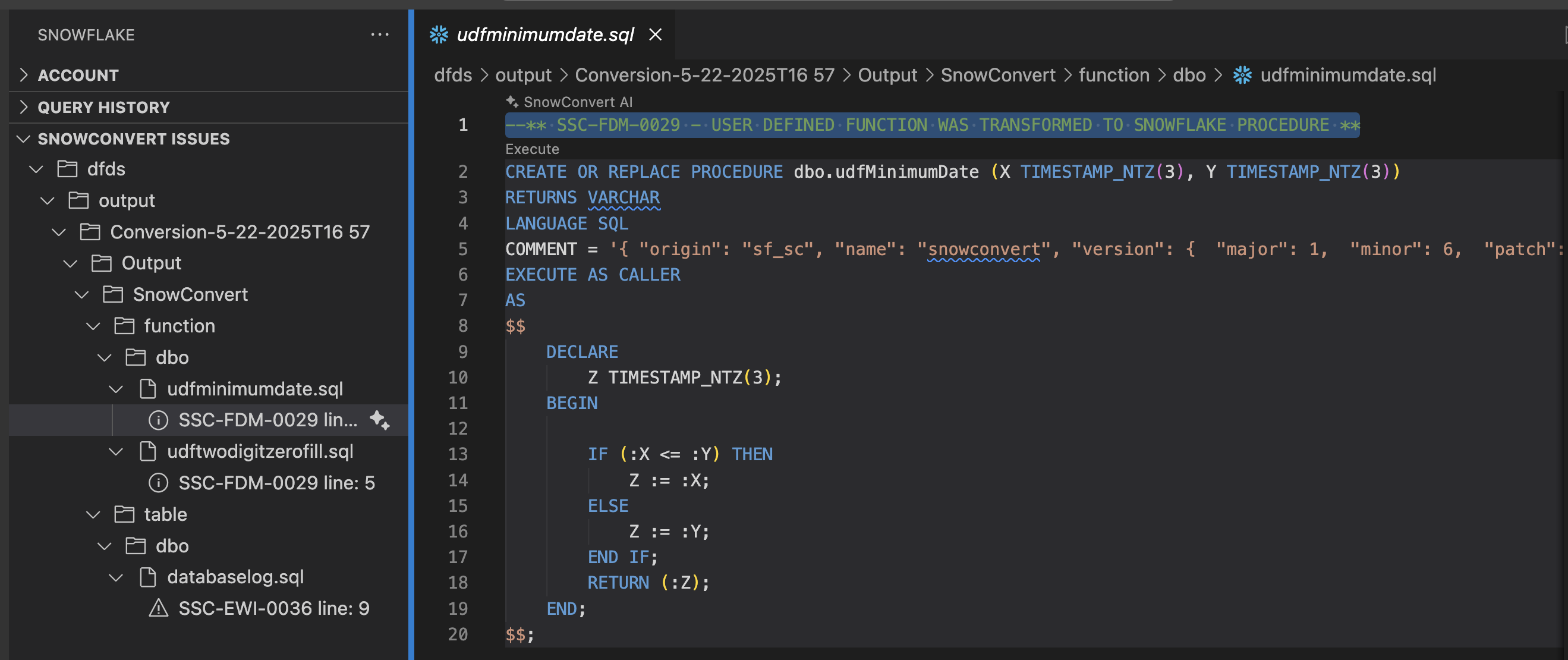 End-to-End Migration to Snowflake: SQL Code Conversion and Data Migration