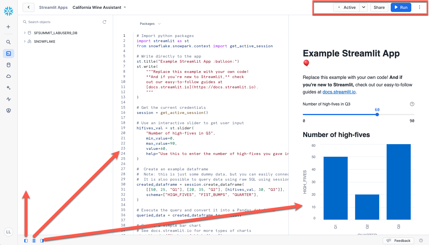 Build a RAG-based, GenAI chatbot using Structured Data with Snowflake ...