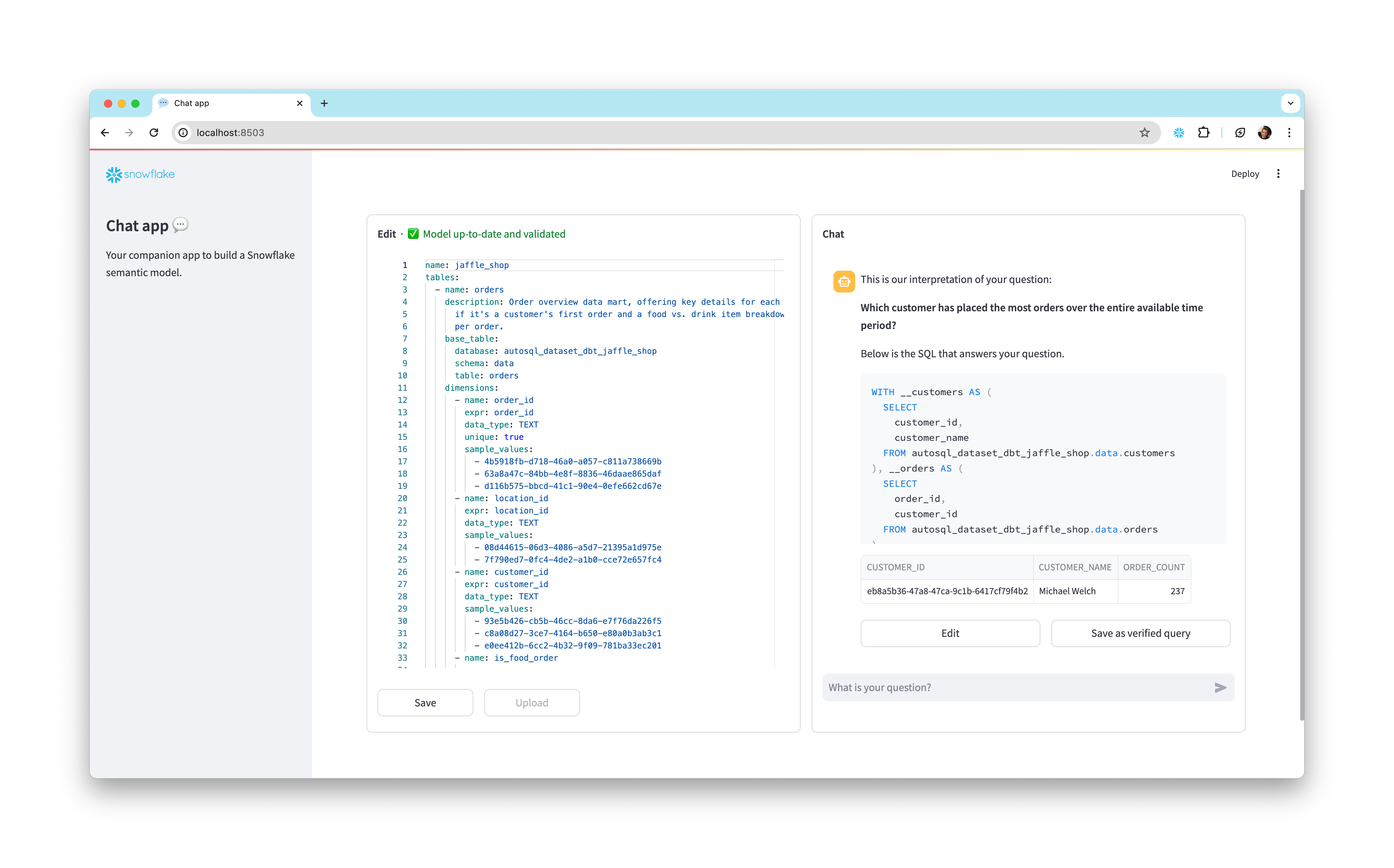 Getting Started with Cortex Analyst: Augment BI with AI