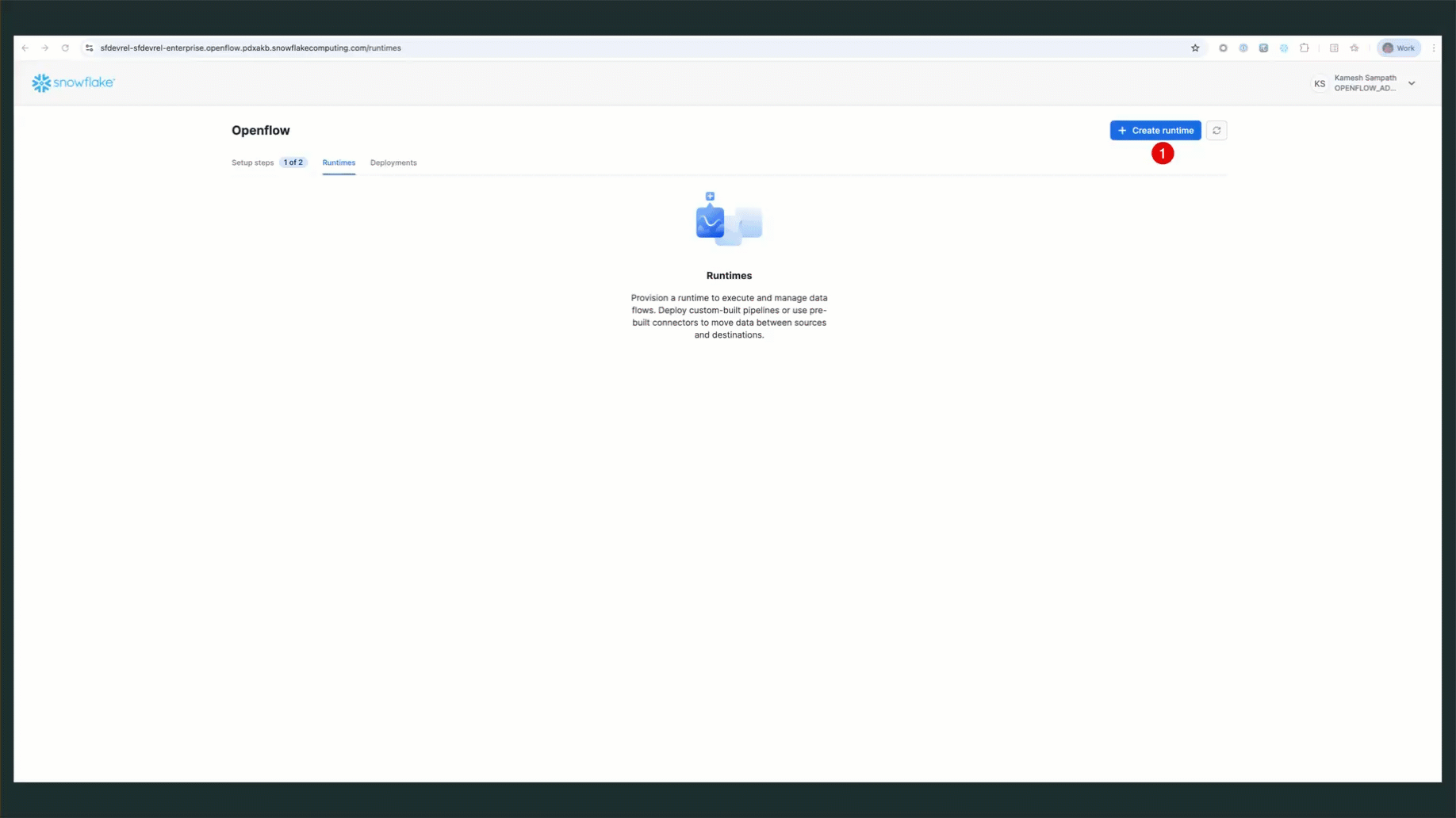 Getting Started with Openflow Snowflake Deployments