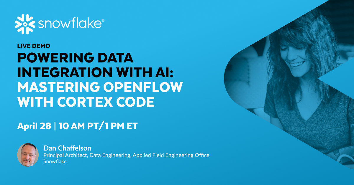 Snowflake Demo | Powering Data Integration with AI: Mastering Openflow ...