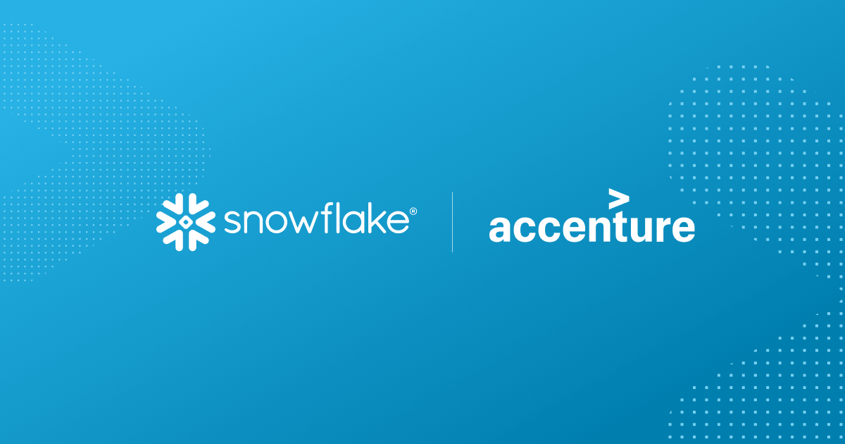 Accenture and Snowflake Drive Enterprise Reinvention with AI and Data