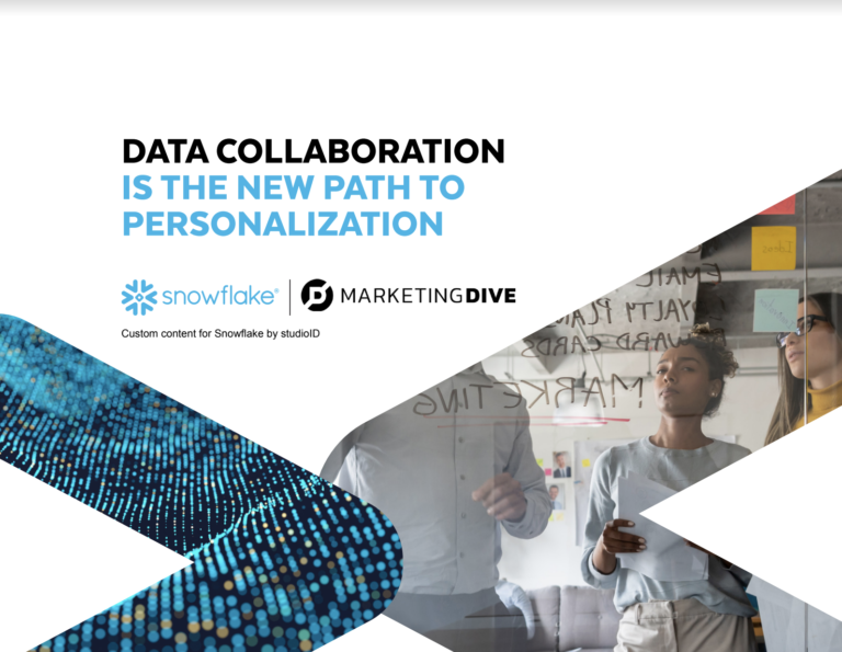 Data Collaboration is the New Path to Personalization - Snowflake