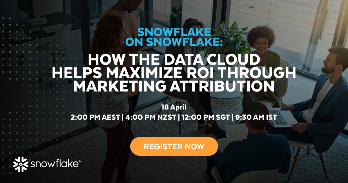How the Data Cloud Helps Maximize ROI Through Attribution