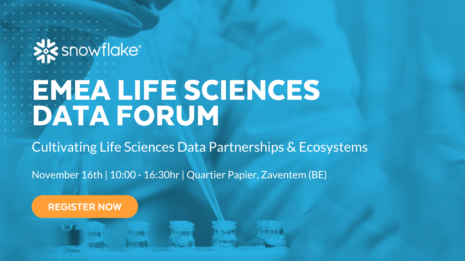 North America Life Sciences Data Forum - Snowflake