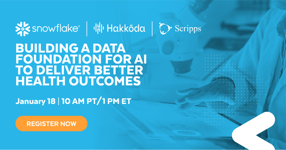 Building a Data Foundation for AI to Deliver Better Health Outcomes ...
