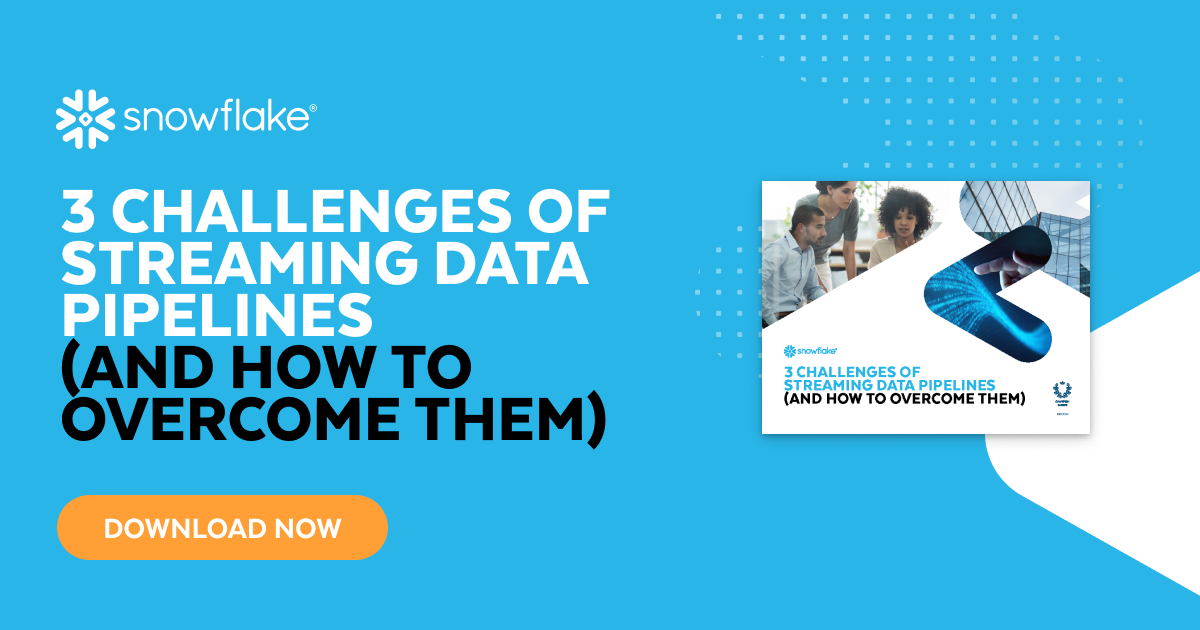 3 Challenges of Data Streaming Pipelines (and how to Overcome them ... 3 Challenges of Data Streaming Pipelines (and how to Overcome them ...