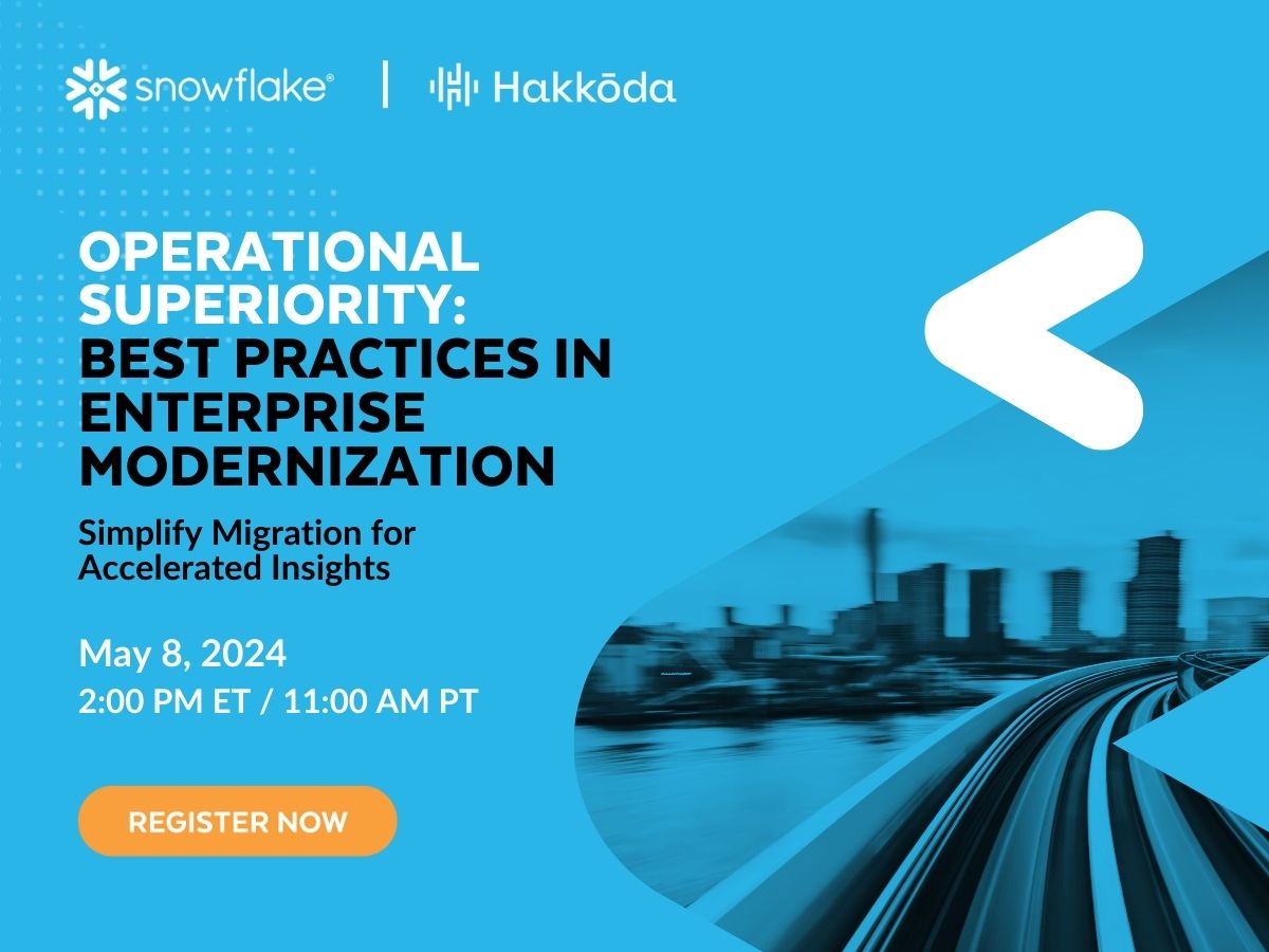 Operational Superiority: Best Practices in Enterprise Modernization ...