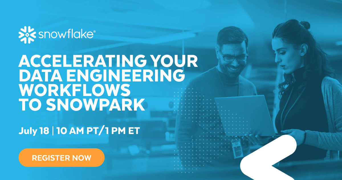 Accelerating Your Data Engineering Workflows to Snowpark - Snowflake Accelerating Your Data Engineering Workflows to Snowpark - Snowflake