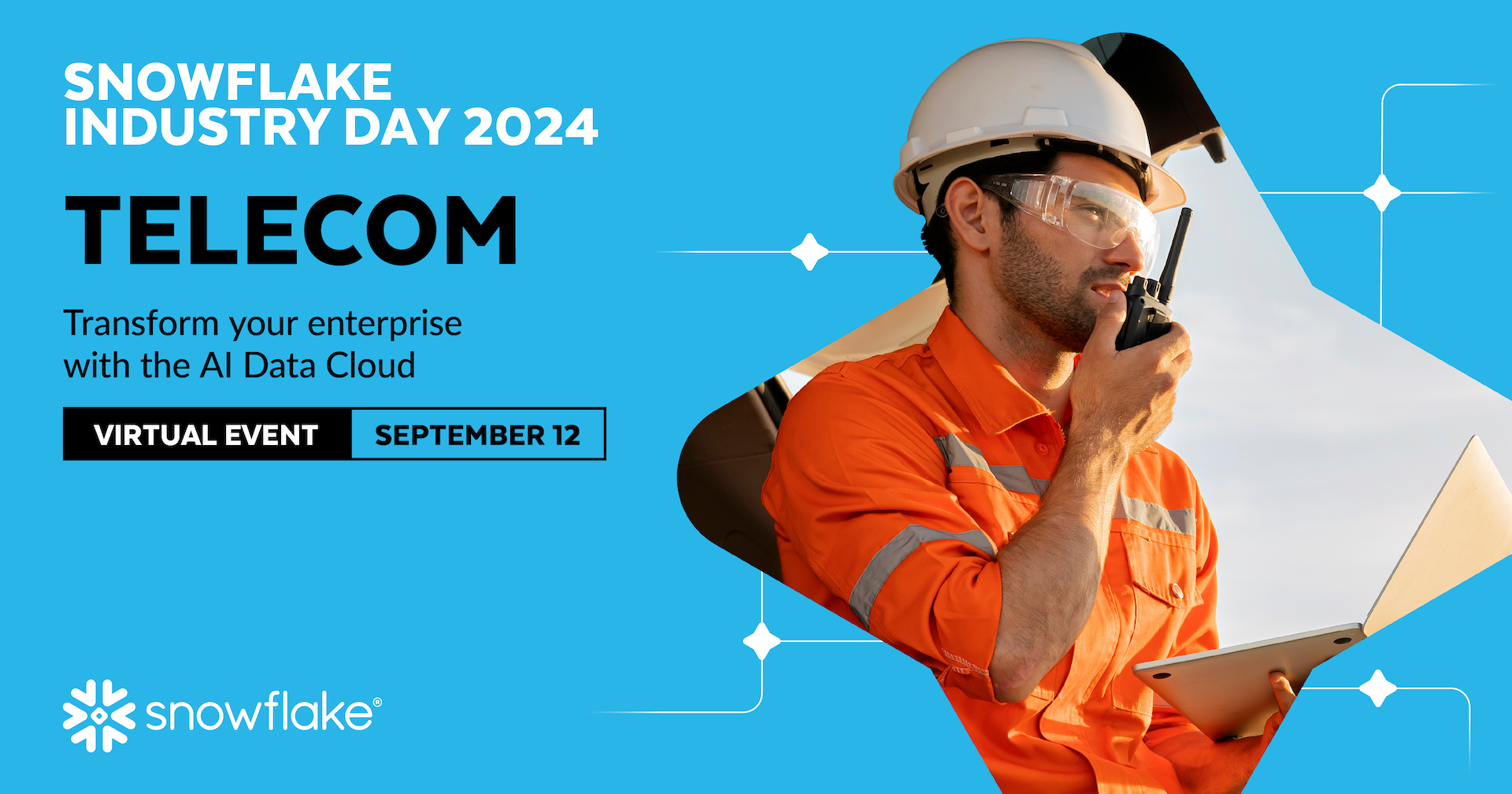 AI Data Cloud for Telecom | Snowflake Industry Day 2024