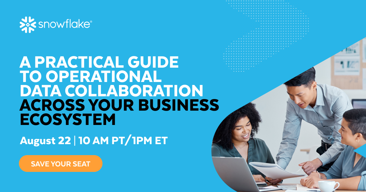 A Practical Guide To Operational Data Collaboration Across Your ...