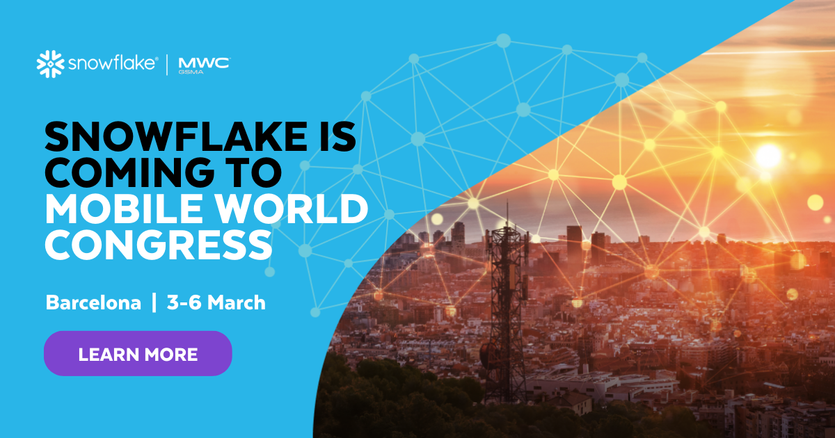 Snowflake at BioTechx Europe 2025 - Snowflake