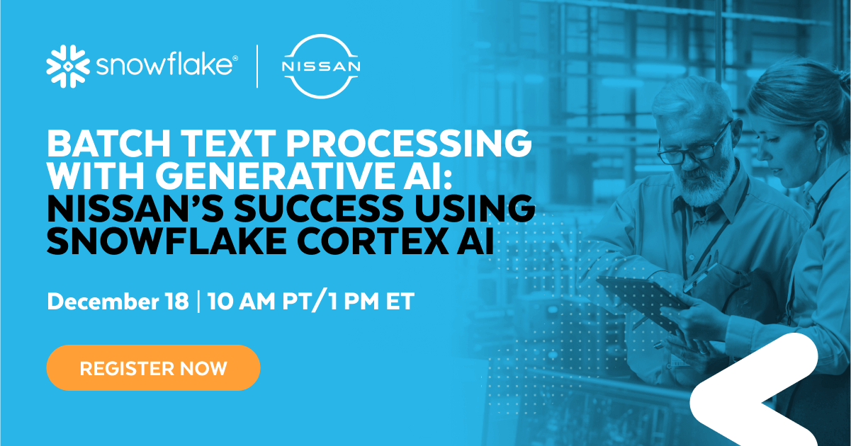 Test Webinar - Snowflake