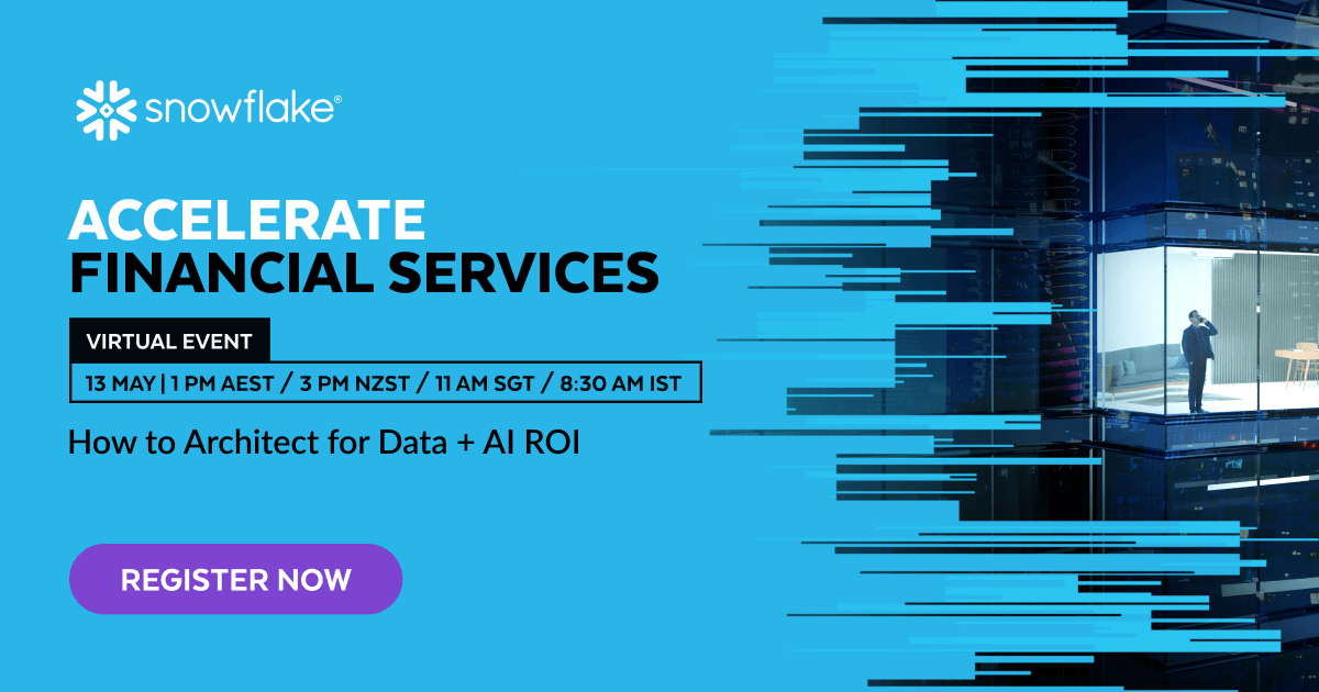 Accelerate Financial Services | Snowflake