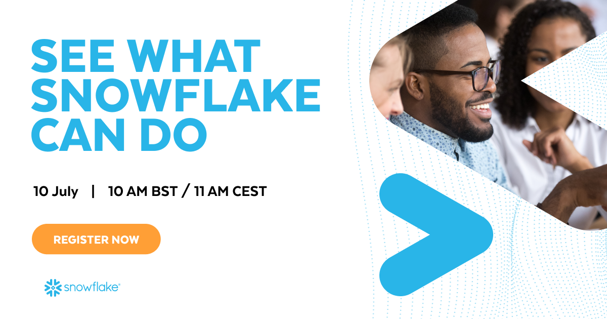Live Demo: See Snowflake in Action (45 Min) – 10 Jul
